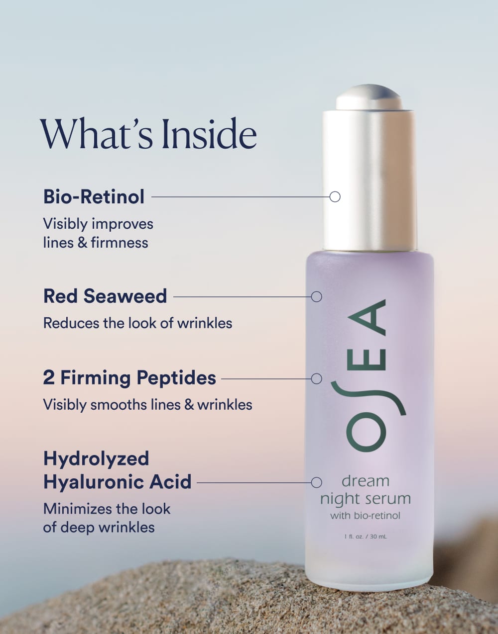 Dream Night Serum With Bio-Retinol | Reduce Fine Lines & Wrinkles ...